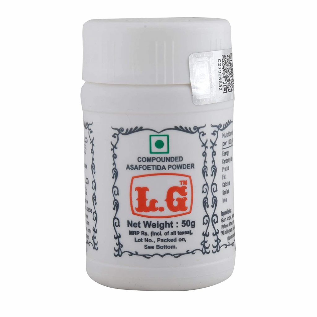 L.G Hing Powder (Asafoetida) 20 x 50gr – Ideal Cash and Carry