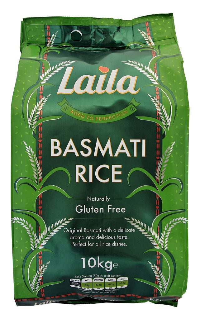 Laila Basmati Rice 1 x 10kg – Ideal Cash and Carry